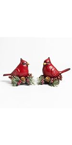 Amazon.com: Bechivie Cardinal Figurines Decor, Cardinal Decorations for ...
