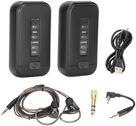 Amazon.com: in Ear Monitor System, 2.4G Stereo IEM System Transmitter ...