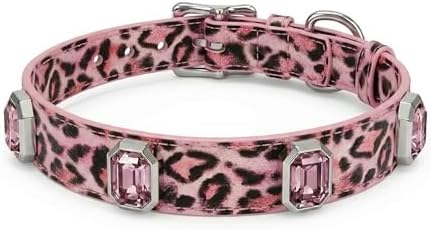 Amazon.com : Luxury K9 Crystal Dog Collar -Waterproof Wear-Resistant ...