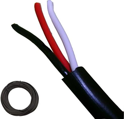 Amazon.com: 100' FT Antenna Rotor Cable 3-Conductor 22 AWG Wire Round ...