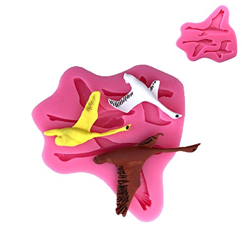Futaba 3 Flying Swan Shaped Silicone Mold : Amazon.in: Home & Kitchen