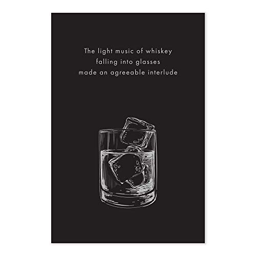 Amazon.com: Whiskey Quote Art Print - James Joyce Dubliners Book Quote ...