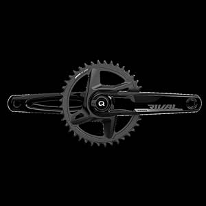 Amazon.com: SRAM RIVAL 1 AXS CRANKSET 165mm 46T 8 BOLT DIRECT MOUNT DUB 12SPD