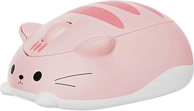 Sanfly Cute Cat Wireless Mouse Small Portable Wireless Mouse Optical ...