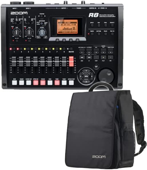 Amazon | ZOOM ズーム - R8 + クリエイターバッグ CBA-96 セット MTR マルチ・トラック・レコーダー | マルチトラックレコーダー | 楽器・音響機器