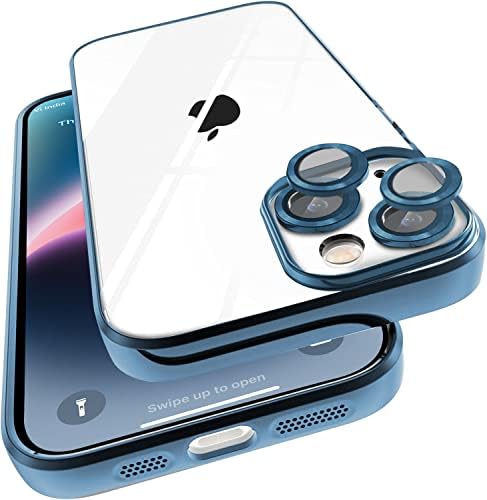 Enflamo Acrylic Hard Clear Back Cover Case For Iphone 14 | With Camera ...