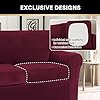 Amazon.com: PrinceDeco Velvet Couch Covers for Sofa Soft 4 Pieces Couch ...