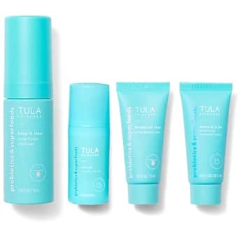 Amazon.com: TULA Skin Care Clear Skin Starters Acne & Blemish Fighting ...