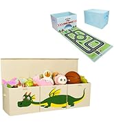 Amazon.com: Livememory Toy Car Garage Box - Toy Car Storage Toy Car Box ...