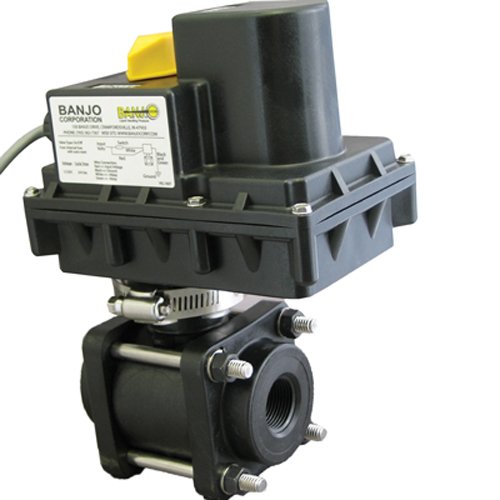 Banjo EV125 1.25" Electric Valve, 3/4 Second Response Time - Industrial ...
