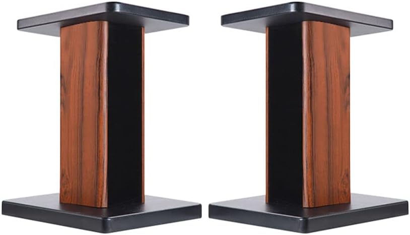 Amazon.com: Speaker Mount Bracket Sound Rack Wooden Rack Floor Small ...
