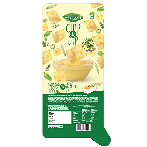 Wingreens Farms Parmesan with Jalapeno Cheesy Dips Combo, 80 g : Amazon ...