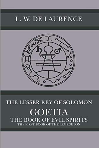 Amazon.com: The Lesser Key of Solomon - Goetia - The Book of Evil ...