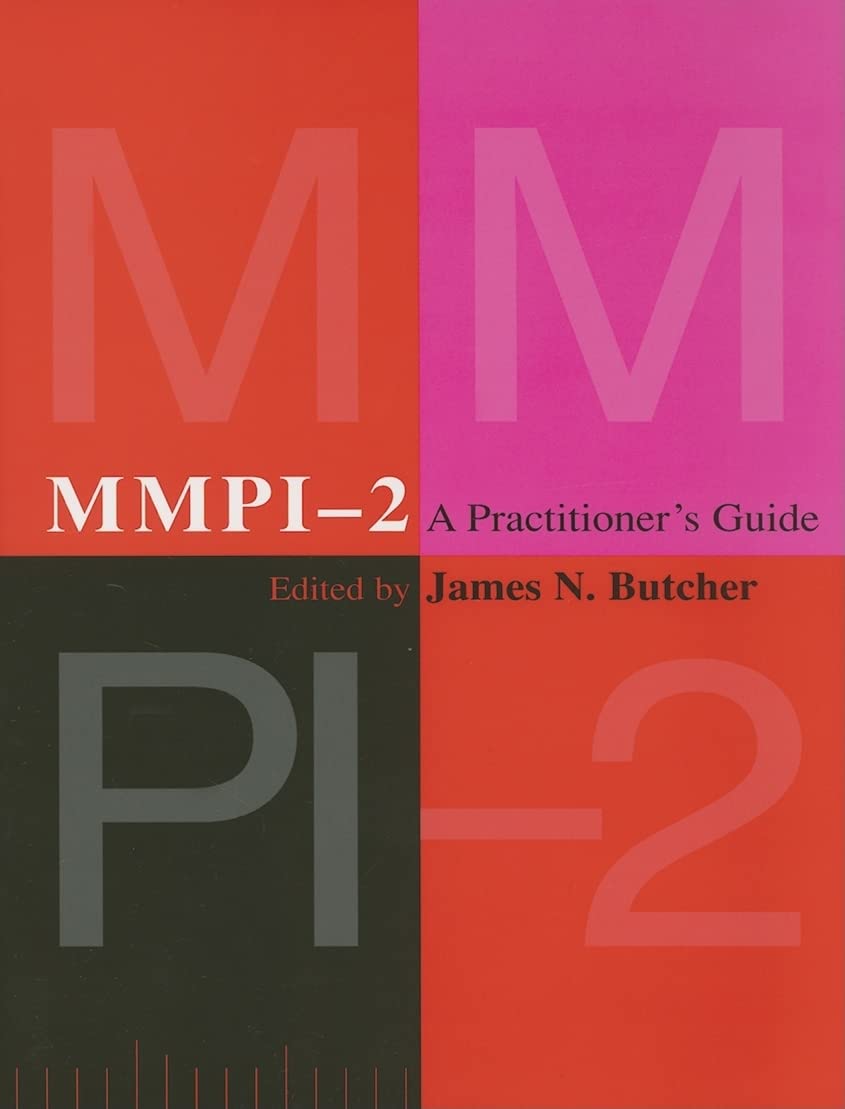 Amazon.com: MMPI-2: A Practitioner's Guide: 9781591472872: Butcher, Professor James Neal: Libros