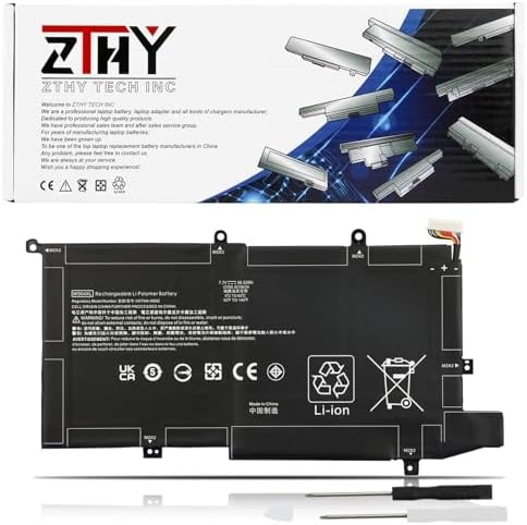 Amazon.com: ZTHY WS04XL Laptop Battery Replacement for HP Spectre X360 ...