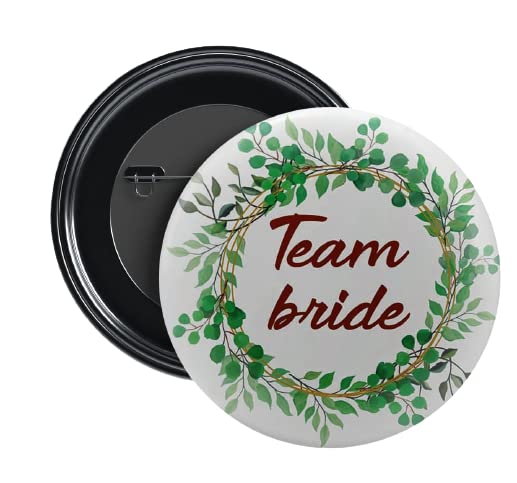 IndiaCoop Team Bride |Wedding Badges (Props)|Batches For Wedding ...