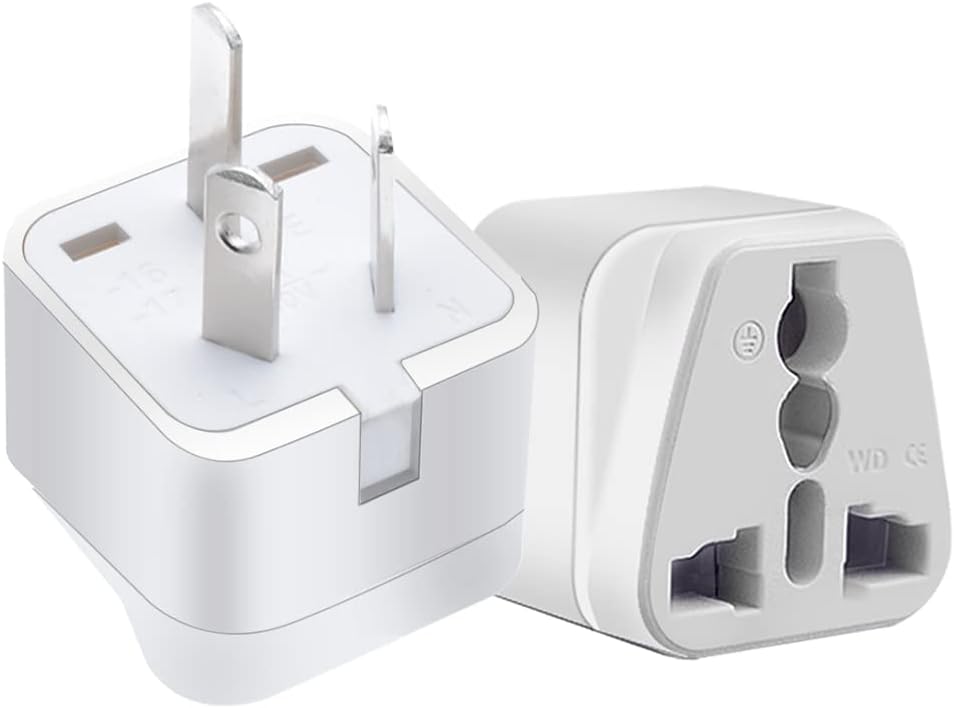 Amazon.com: ANRANK UE3360AK 2 Packs Universal AU US UK to EU Europe ...