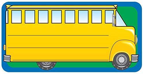 Amazon.com : 36 Pcs School Bus Nametag/Labels self-Adhesive Field Trips ...