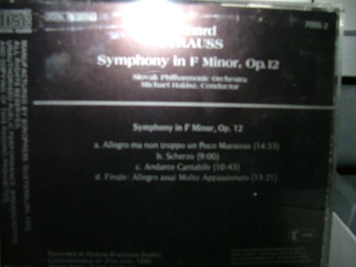 Richard Strauss, Michael Halasz, Slovak Philharmonic Orchestra ...