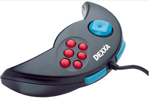 Logitech Dexxa Gamepad 8B Gamepad 8 Tasten analog Schwarz : Amazon.de ...