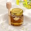 Amazon.com: XING-RUIYANG 1.5 oz Hexagon Mini Glass Honey Jars -30Pack Honey Jars with Wood ...