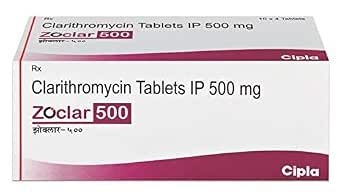 Zoclar 500 - Strip of 4 Tablets : Amazon.in: Health & Personal Care