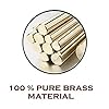 MHS Brass Reducer Adaptor Nipple – Chrome Plated – 3/4" Female x 1/2 ...