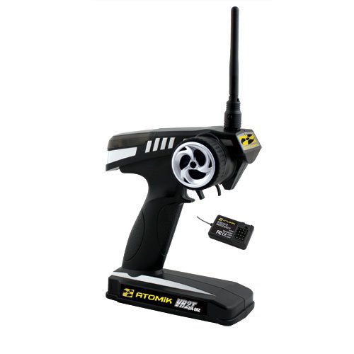 Buy Atomik RC VR2T 2.4Ghz 2-Channel Pistol Grip Transmitter/Receiver ...