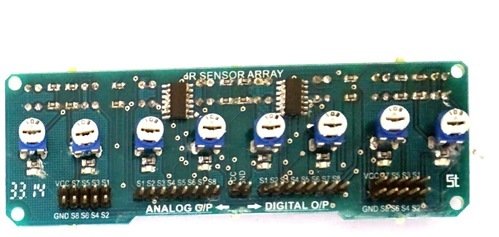 REES52 IR SENSOR ARRAY OF 8 - Analog and Digital FOR LINE FOLLOWER ...