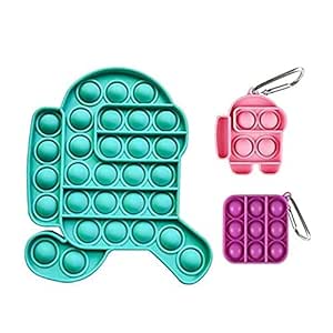 PushPanda Pop It Fidget Toy Push Pop Bubble Fidget Sensory Toy for Kids ...
