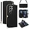 Amazon.com: Rssviss Wallet Case for Samsung Galaxy S24 5G Crossbody with Card Holder Wrist Strap ...