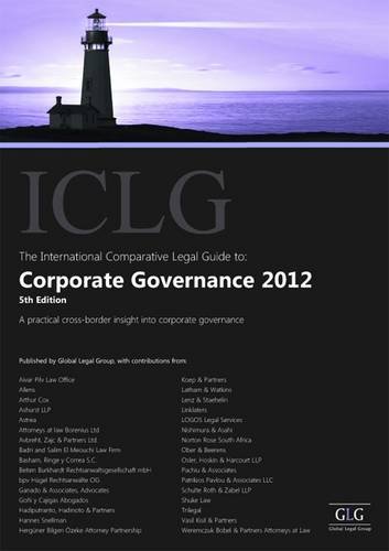 Buy The International Comparative Legal Guide to Corporate Governance ...