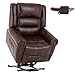 Amazon.com: mecor Power Lift Chair Dual Motor PU Leather Lift Recliner ...