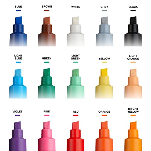 Posca bold type 15colors (Japan Import) – BigaMart