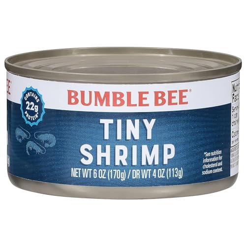 Snapklik.com : Bumble Bee Tiny Canned Shrimp, 6 Oz Cans