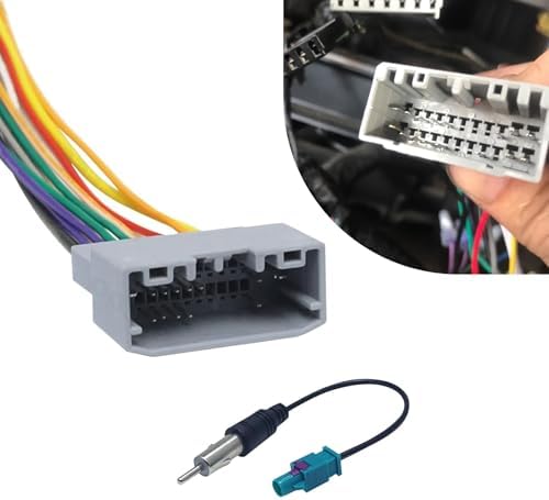 Amazon.com: Vowbrew Car Audio Installation Kit, Radio Wiring Harness ...