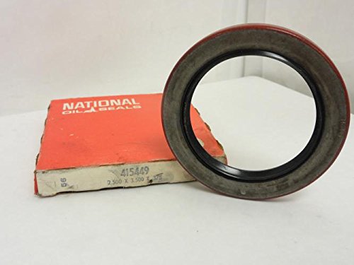 National 415449 Spring-loaded Double Nitrile Lip Oil Seal: Industrial ...