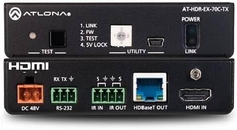 Amazon.com: AT-HDR-EX-70C-KIT 4K HDR HDMI Transmitter and Receiver Set ...