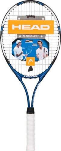 Head Ti Conquest Strung Tennis Racquet (4 3/8) : Amazon.co.uk: Sports ...