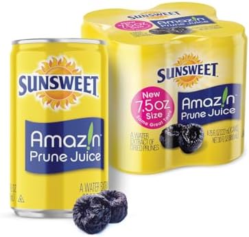 Amazon.com : Sunsweet Amazin Prune Juice Small Cans - Dried Prunes ...