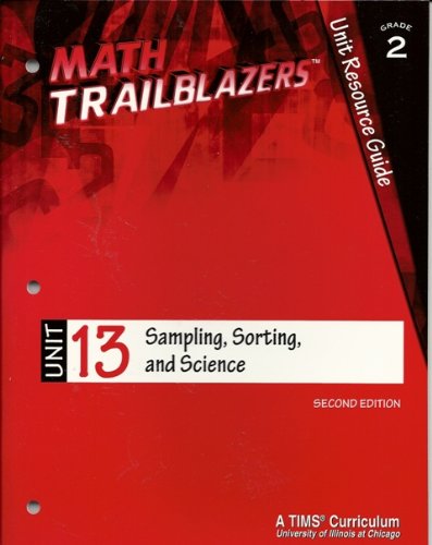 Math Trailblazers Grade 2 Unit Resource Guide Unit 13 Sampling, Sorting ...