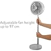 Beldray EH3413GR Foldaway Stand Fan - USB Rechargeable, Lightweight ...