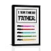 Amazon.com: Personalized I AM THEIR FATHER Canvas Prints Gift for DAD ...