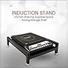 MILAD Iron Table Top Induction Stand With Adjustable Height(38 L x 38 W ...