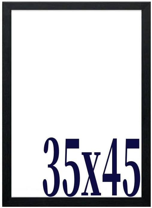 Z&Q Wall Display Pictures Posters Photo Frame Black - 35x45 cm Crystal ...