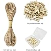 Amazon.com: Photo Hanging Display with 50 Photo Clips, String Hanging ...