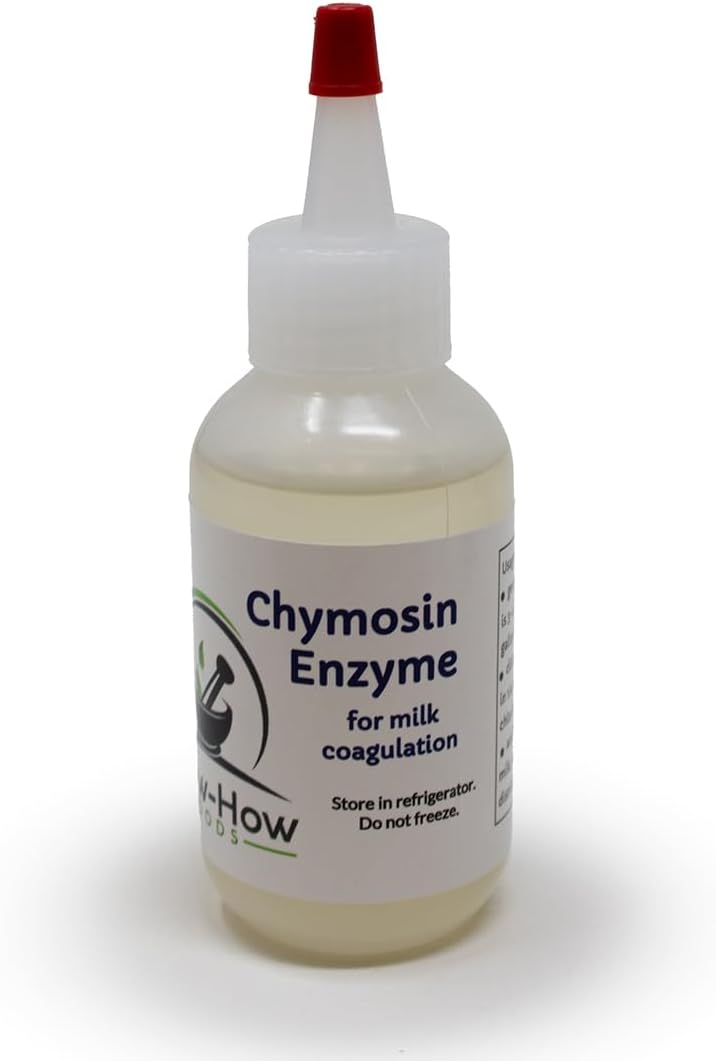 Amazon.com: CHY-MAX® Extra - Chymosin 液體凝乳酶 適用於乳酪製作 (2 盎司) : 居家與廚房