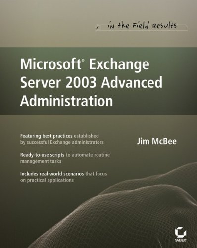 Microsoft Exchange Server 2003 Advanced Administration : Amazon.de: Bücher