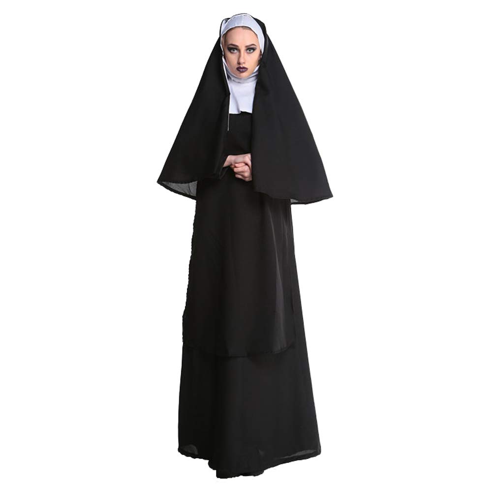 Buy Jesus Christ Male Missionary Minister Pastor/Nun Cosplay Costume ...