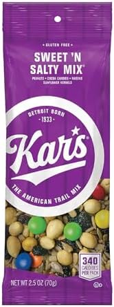 Amazon.com: Kar’s Nuts Sweet ‘N Salty Trail Mix – 2.5 oz Individual Snack Packs, Bulk Pack of 36 ...